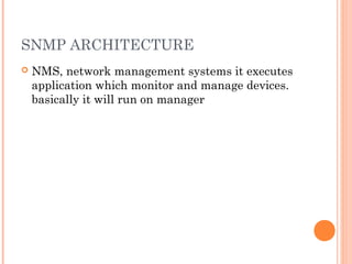 Snmp | PPT