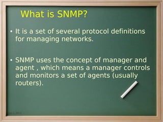 Introduction to SNMP | PDF