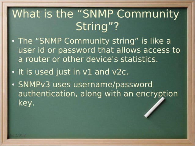 Introduction to SNMP | PPT