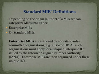 SNMP (MV ASHOK) | PPT
