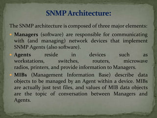 SNMP (MV ASHOK) | PPT