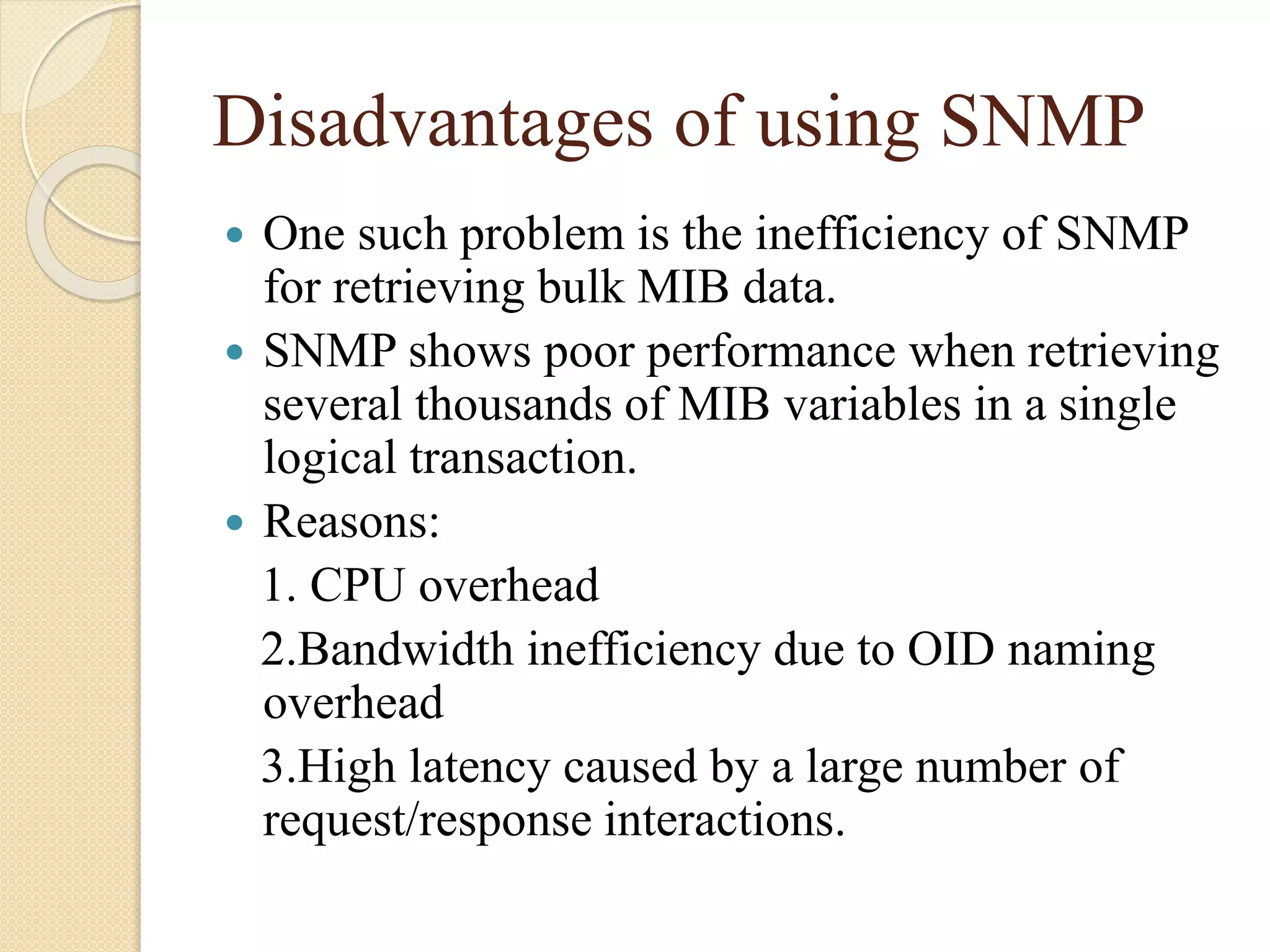 Simple Network Management Protocol | PPTX