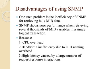Simple Network Management Protocol | PPTX
