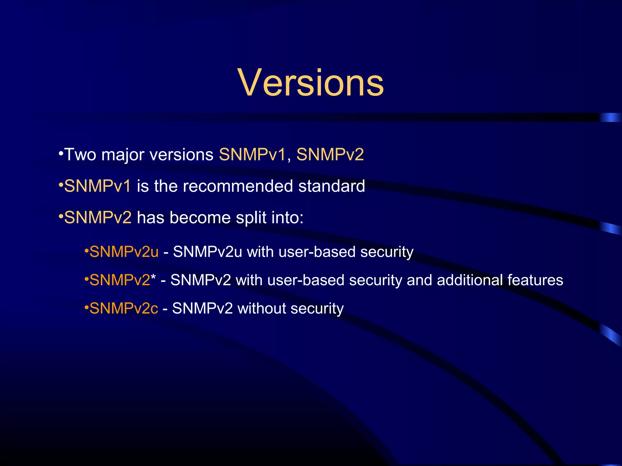(Snmp) simple network management protocol | PPT