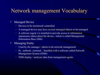 (Snmp) simple network management protocol | PPT