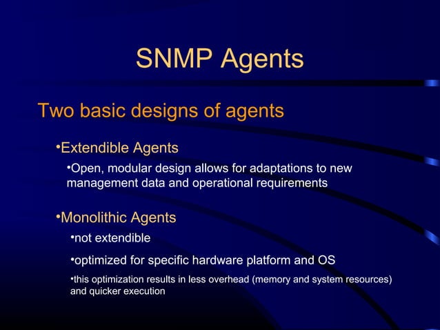 (Snmp) simple network management protocol | PPT | Operating Systems | Computer Software and ...