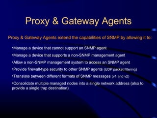(Snmp) simple network management protocol | PPT