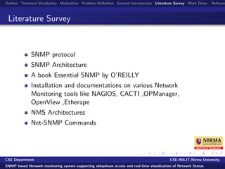 Snmp based network monitoring system | PDF