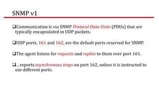 Simple Network Management Protocol | PPTX
