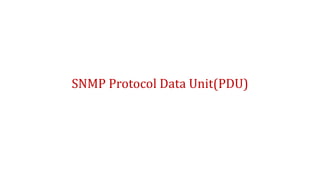 Simple Network Management Protocol | PPTX