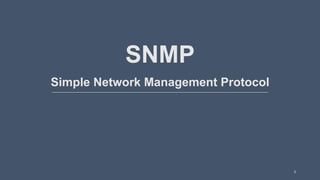 snmp | PPT