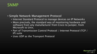 SNMP Demystified Part-I | PPT