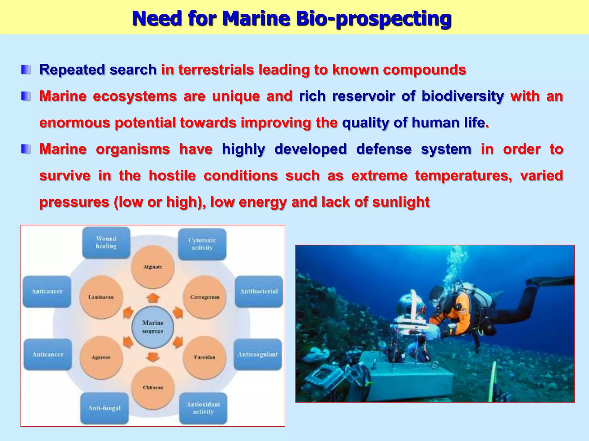 Marine Bio-Prospecting | PPT