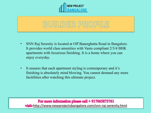 Snn raj serenity | PPT