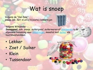 Snoep 2012 12 14 | PPTX
