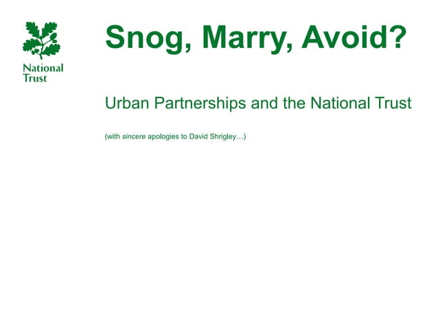 Snog, Marry, Avoid - Joe Watson | PPT