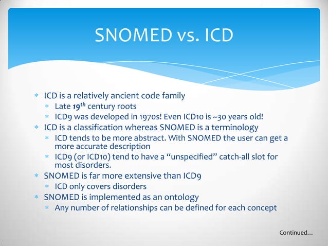 An Introduction to SNOMED CT | PPTX
