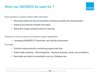 SNOMED CT today and in the future | PDF | Medical Tests | Medical Health