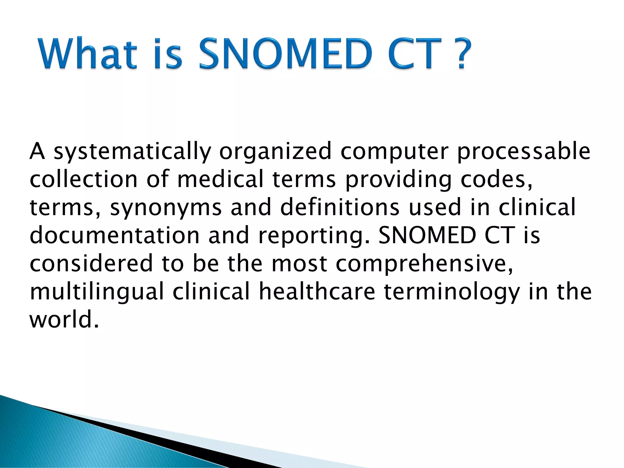 SNOMED CT | PDF