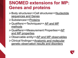 SNOMED CT concept model for molecular pathology_final.pptx | Genetics ...