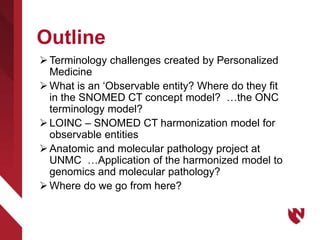 SNOMED CT concept model for molecular pathology_final.pptx | Genetics | Science
