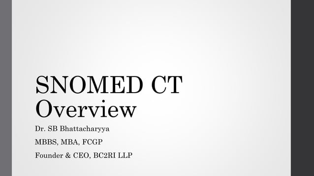 Snomed ct overview | PDF