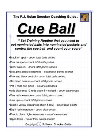 Snooker treining | PDF