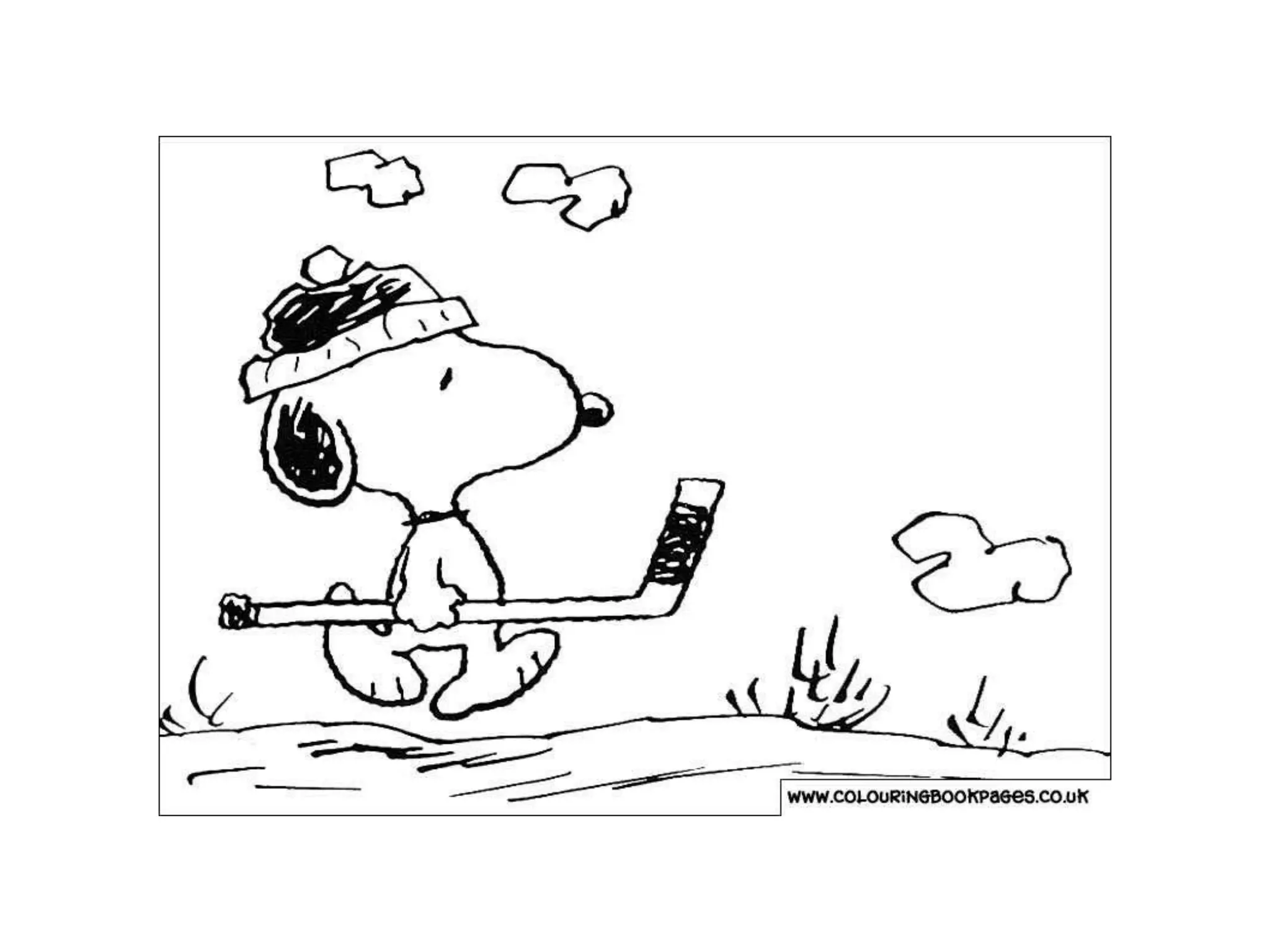 Snoopy Colouring Pages and Kids Colouring Activities | PPSX