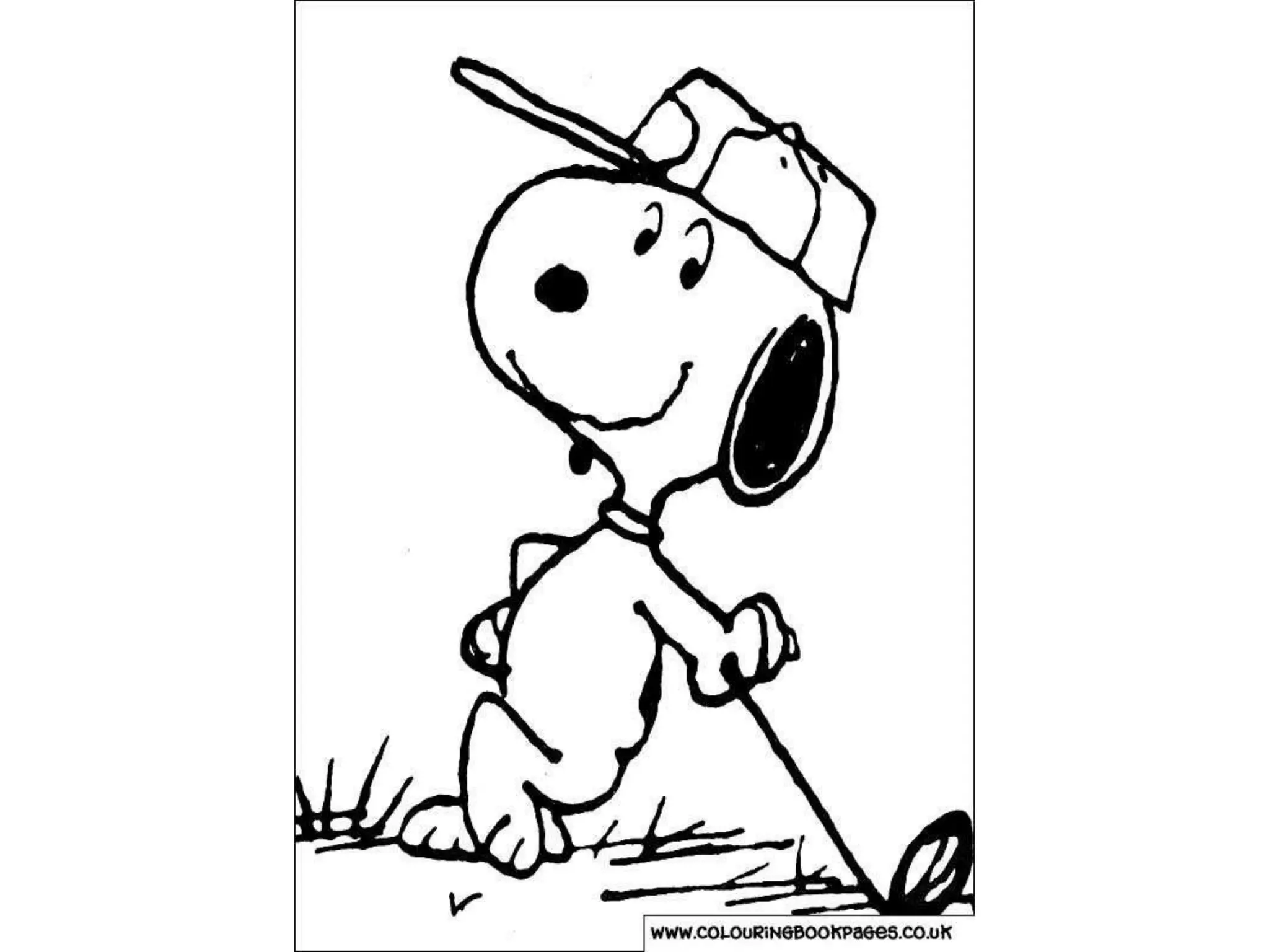 Snoopy Colouring Pages and Kids Colouring Activities | PPSX