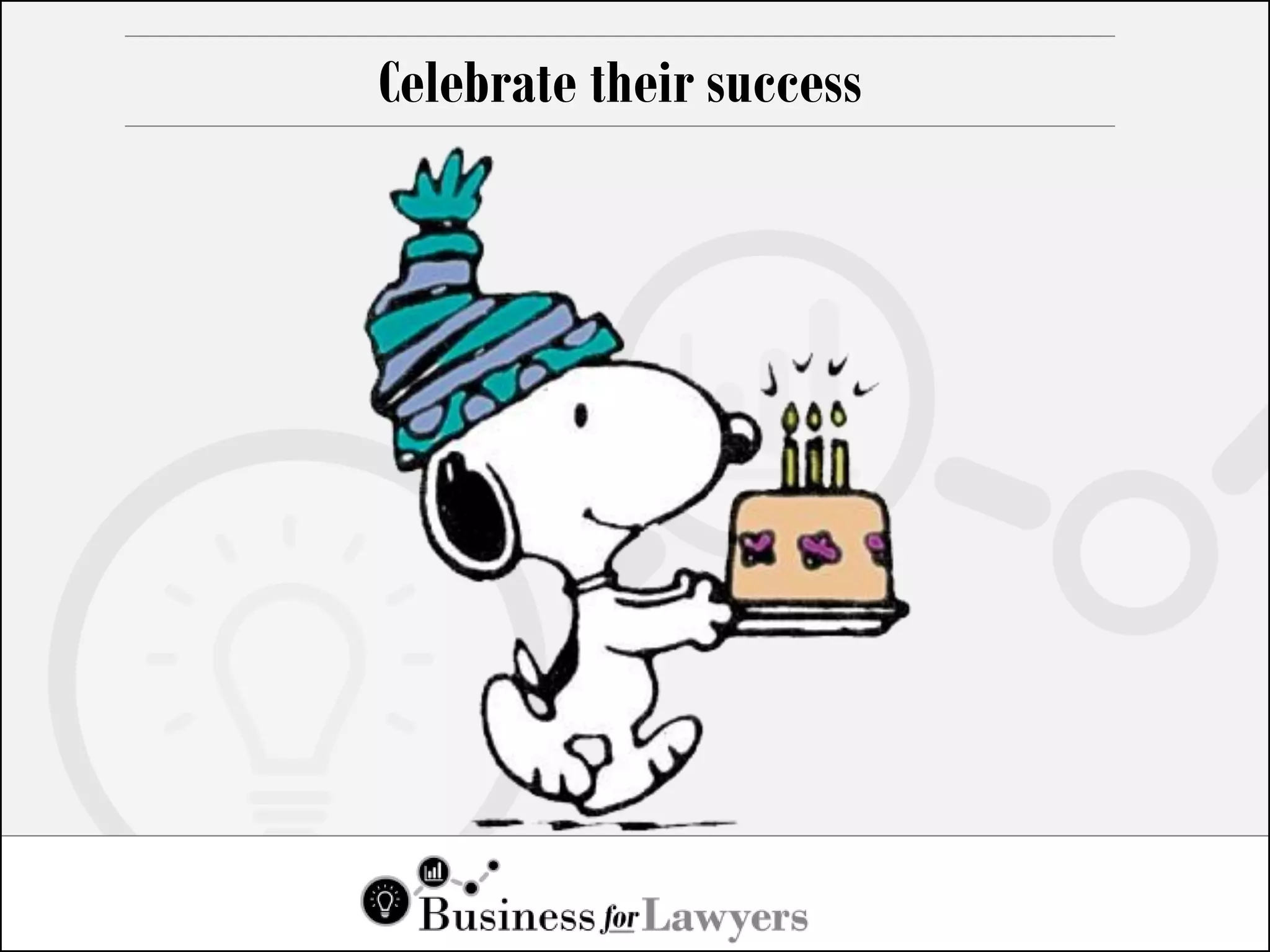 Snoopy Method - To have a real relationship with your clients | PDF