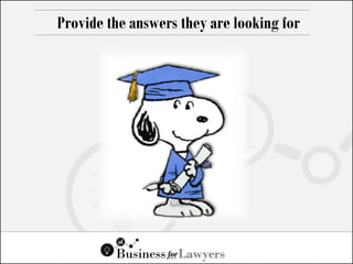 Snoopy Method - To have a real relationship with your clients | PDF