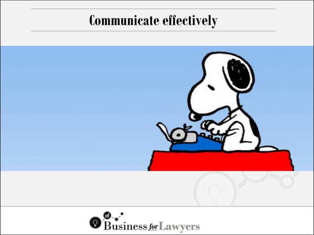Snoopy Method - To have a real relationship with your clients | PPT