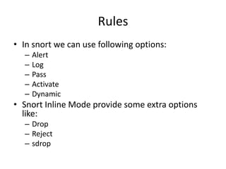 Snort by SecArmour | PPT