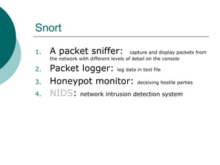 Snort | PPT