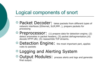 Snort | PPT