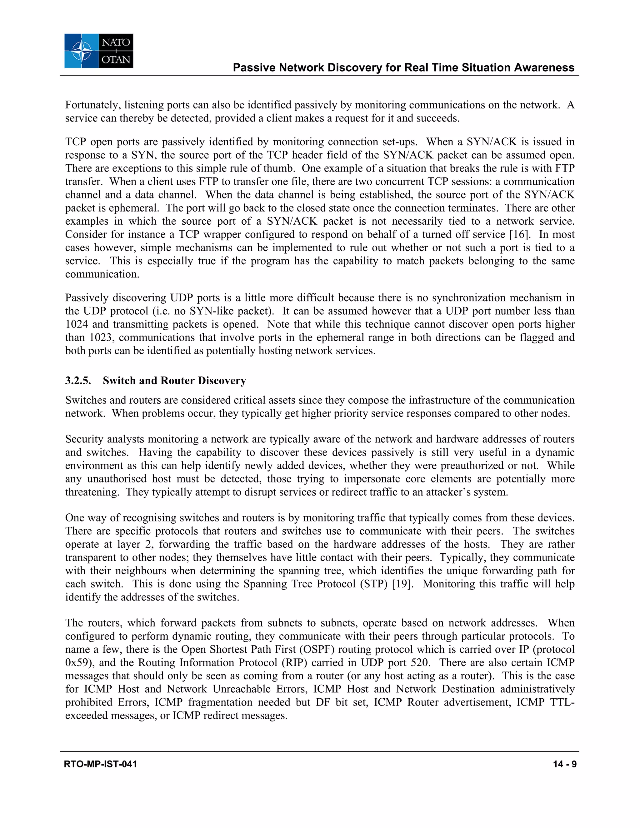 Passive monitoring to build Situational Awareness | PDF