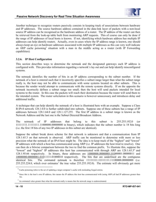 Passive monitoring to build Situational Awareness | PDF