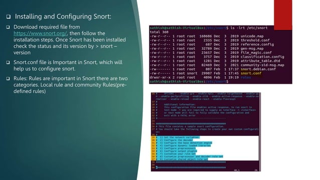 Snort- Presentation.pptx | Computer Networking | Computing