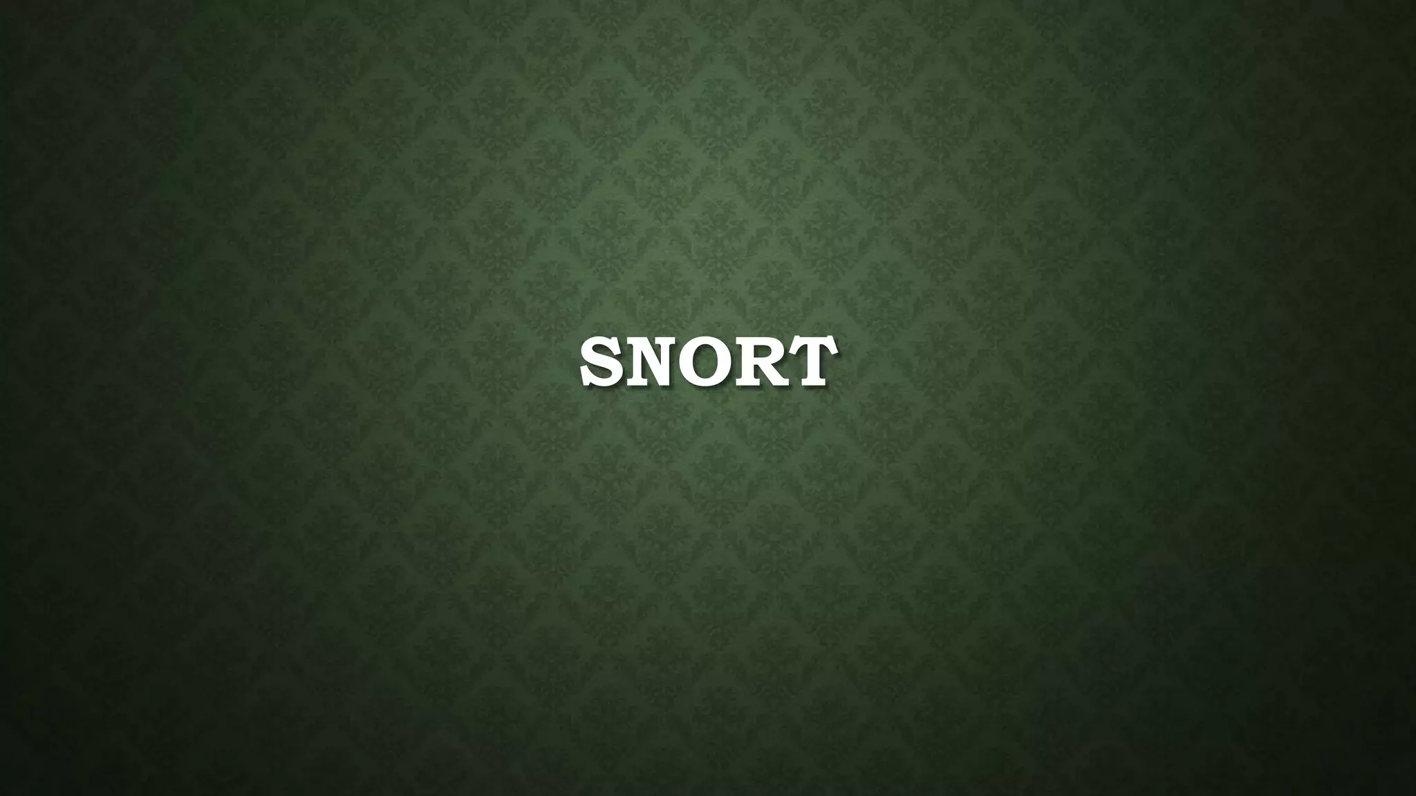 Snort IDS | PPT