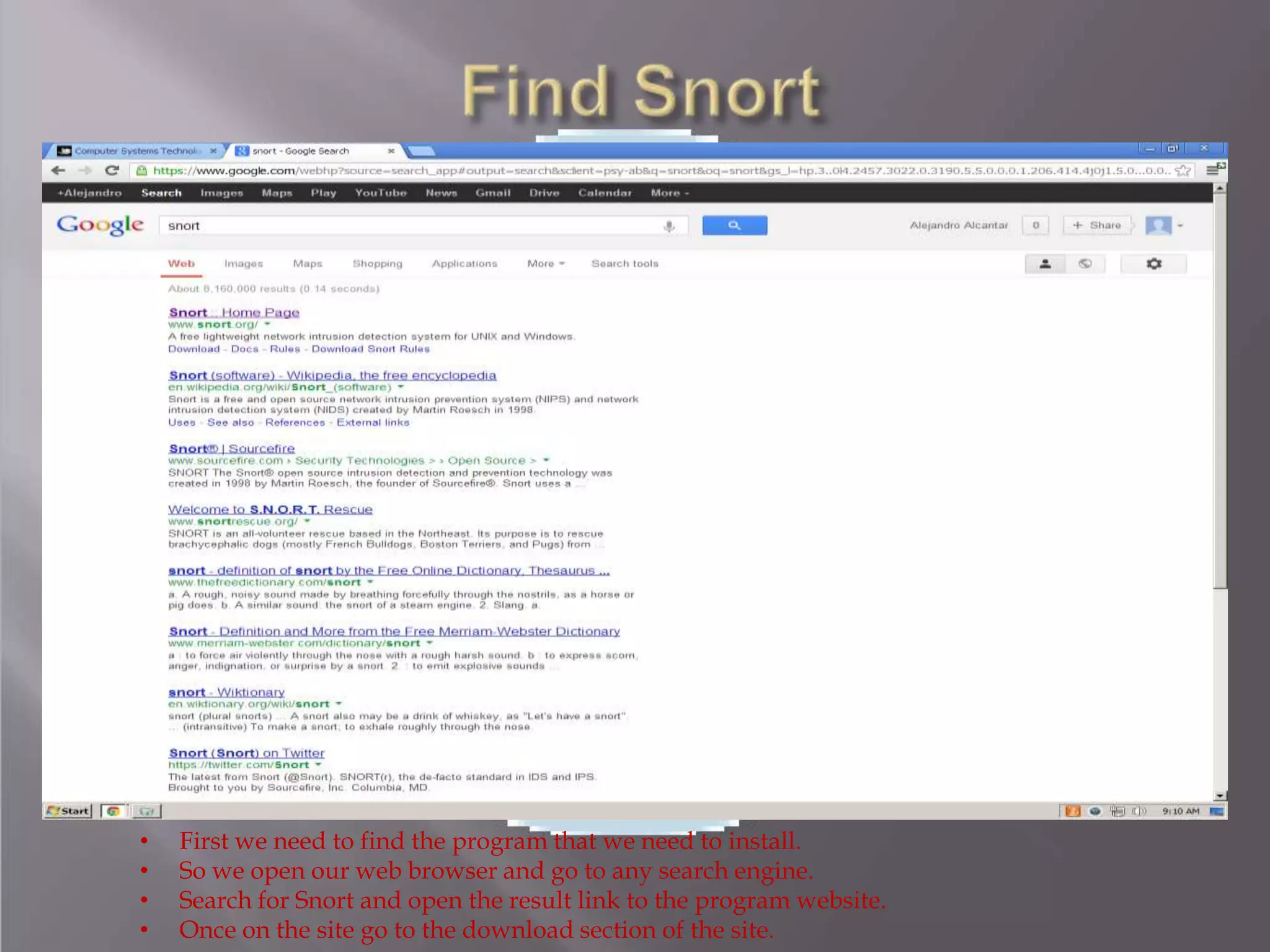 Snort ppt | PPTX