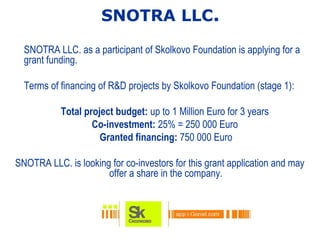 Snotra - scanning probe nanotomography technology | PPT