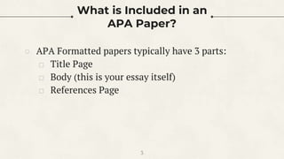 Snow-Week3-APA Citations.pptx | Science
