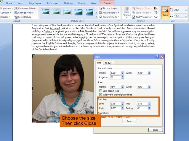 Insering a pictuire | PPT