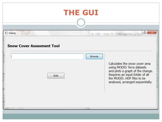 Snow cover assessment tool using Python | PDF