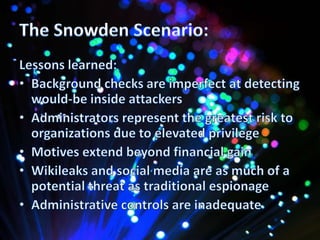 NSA: Edward Snowden Case Study | PPT