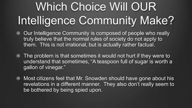 Snowden slides | PPT