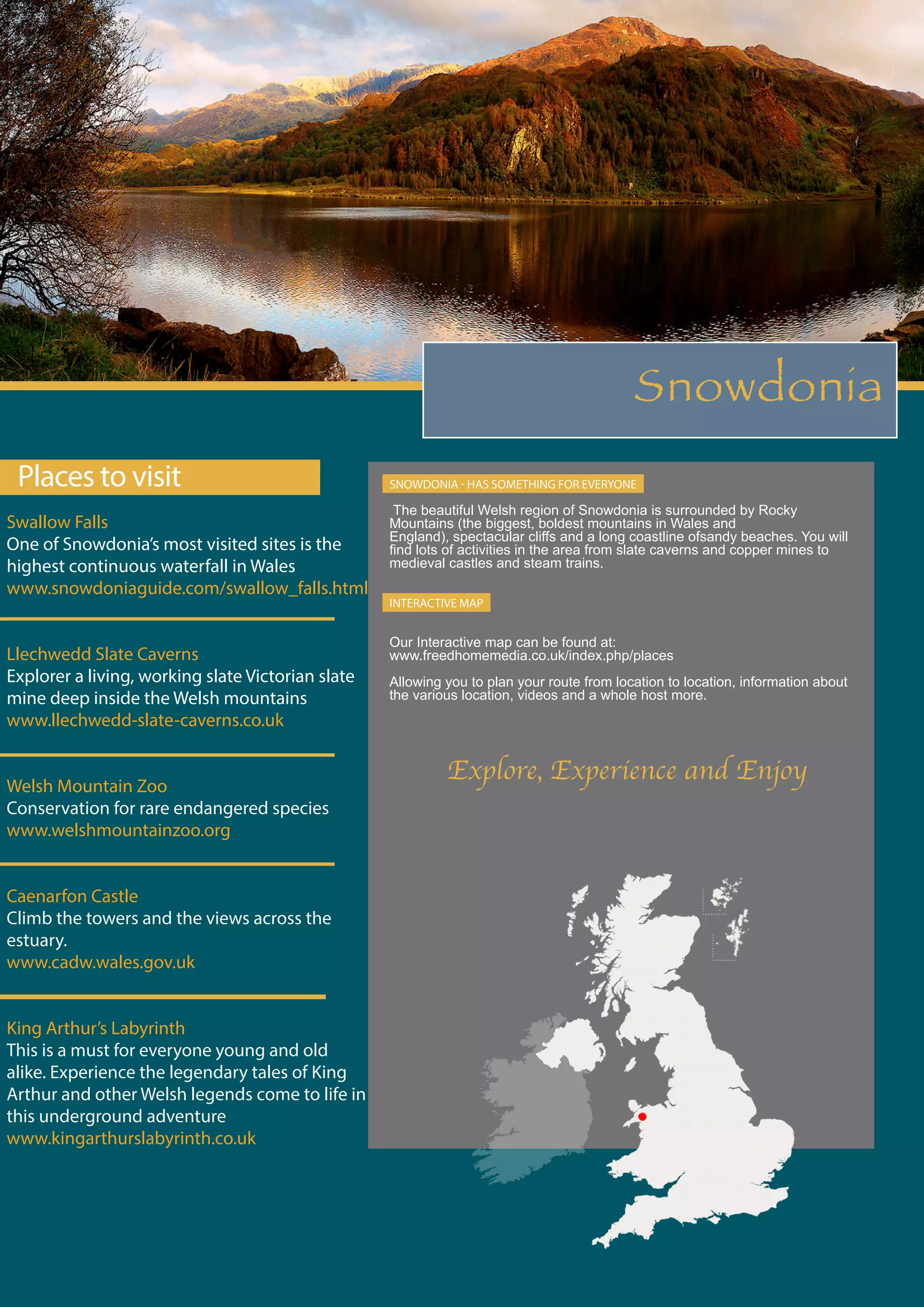 Visit Snowdonia | PDF