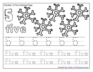number coloring tracing | PDF