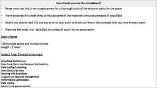 Snowflake_Cheat_Sheet_Snowflake_Cheat_Sheet | PPT