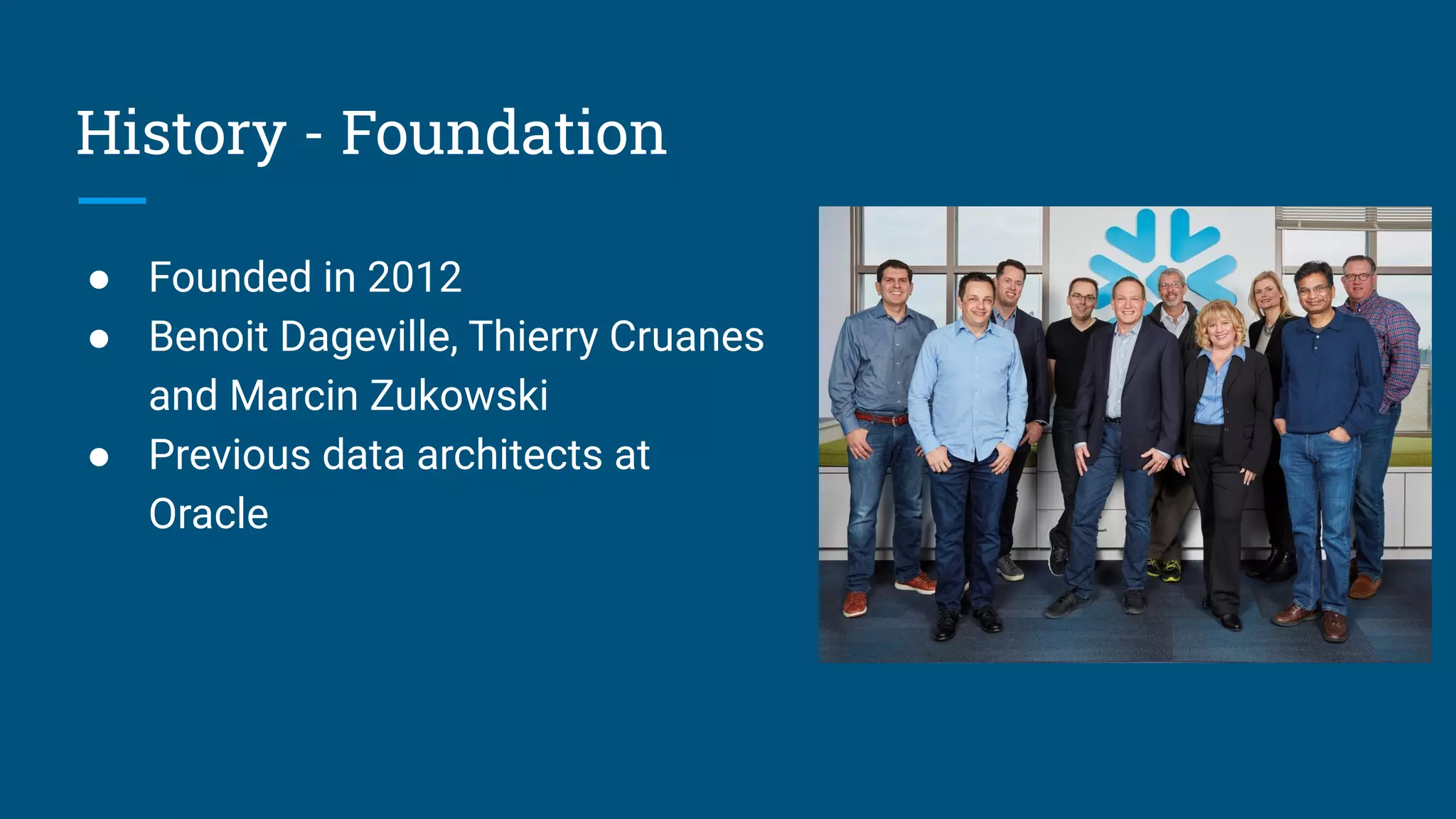 Snowflake Company Presentation | PPT